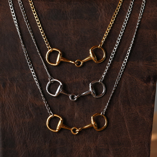 Snaffle Bit Necklace – Casey Kearney Jewelry